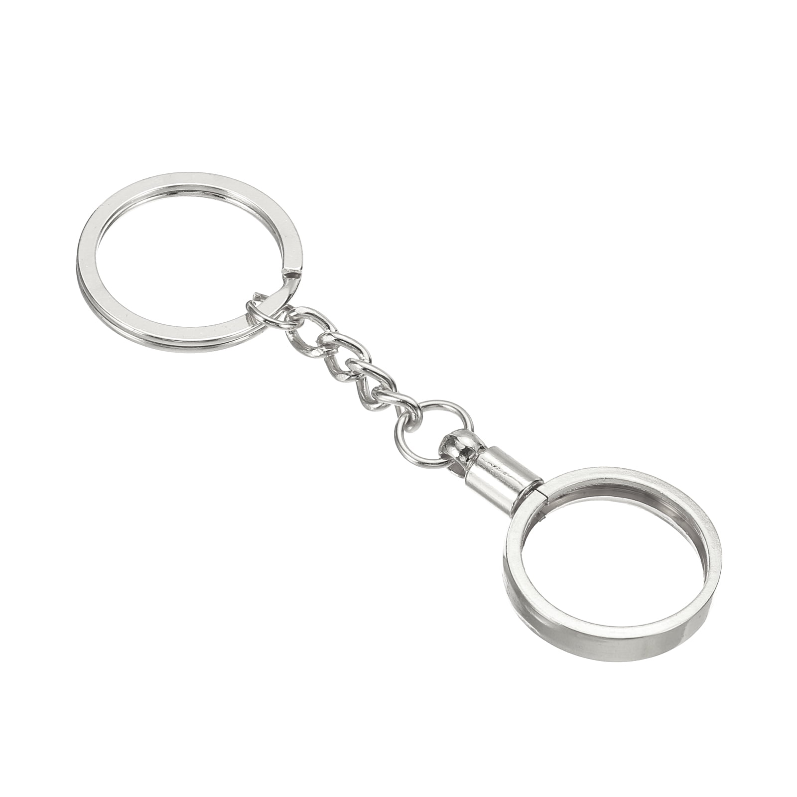 REGALWOVEN AA Coin Holder Keychain, Round Medallion Holder with Metal ...
