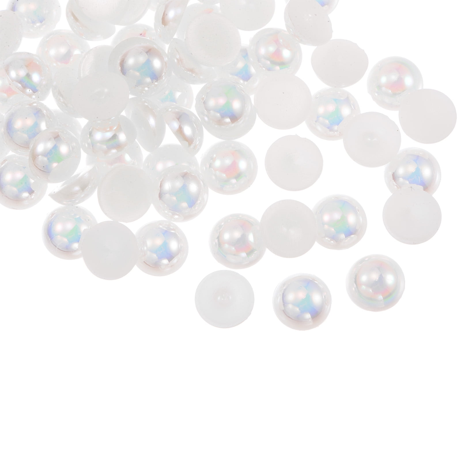 REGALWOVEN AB Flat Back Pearls Loose Half Round Resin Pearl Beads DIY ...