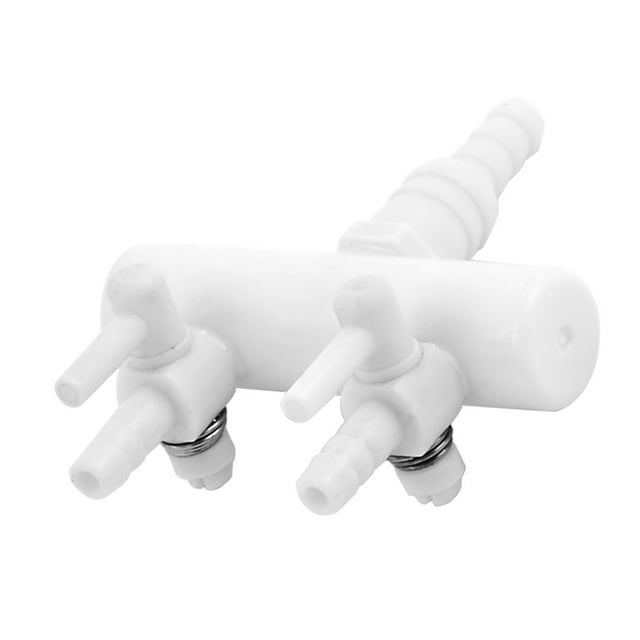 REGALWOVEN Aquarium Fish Tank Plastic Two Way Out Air Flow Distributor ...