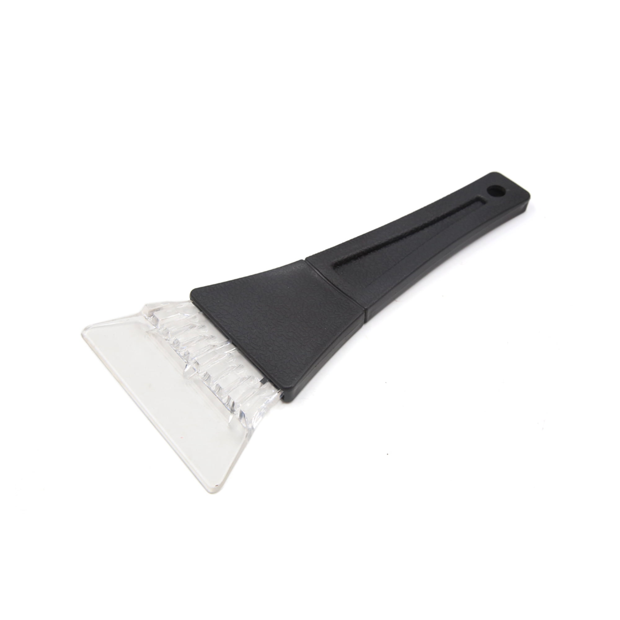 REGALWOVEN Black Plastic Handle Clear Car Window Glass Ice Scraper Snow ...