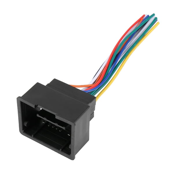 REGALWOVEN Car Female DVD Radio Wire Harness Adapter Connector Plug DC ...
