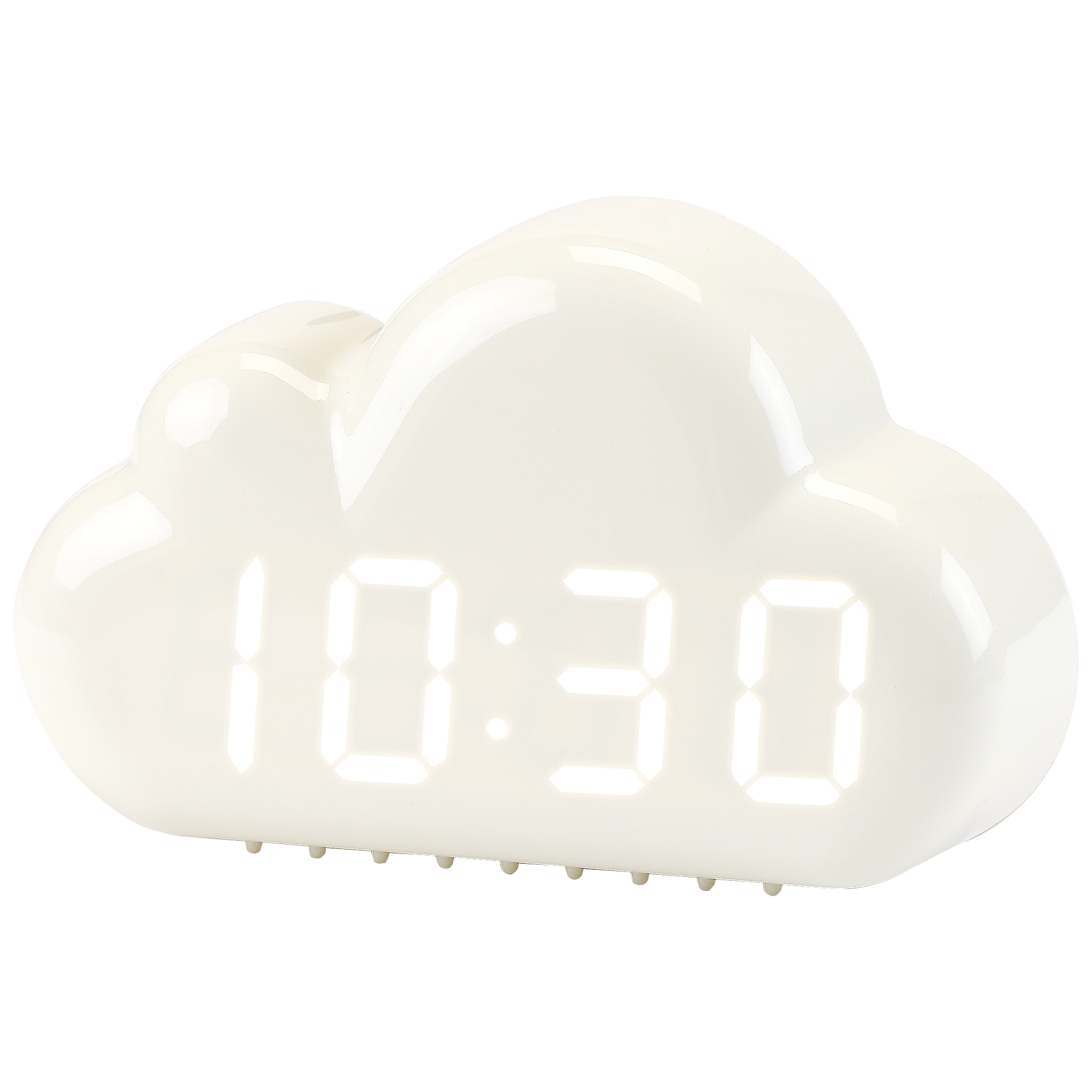 REGALWOVEN Cloud Design Alarm Clock, Three Alarms, Adjustable ...