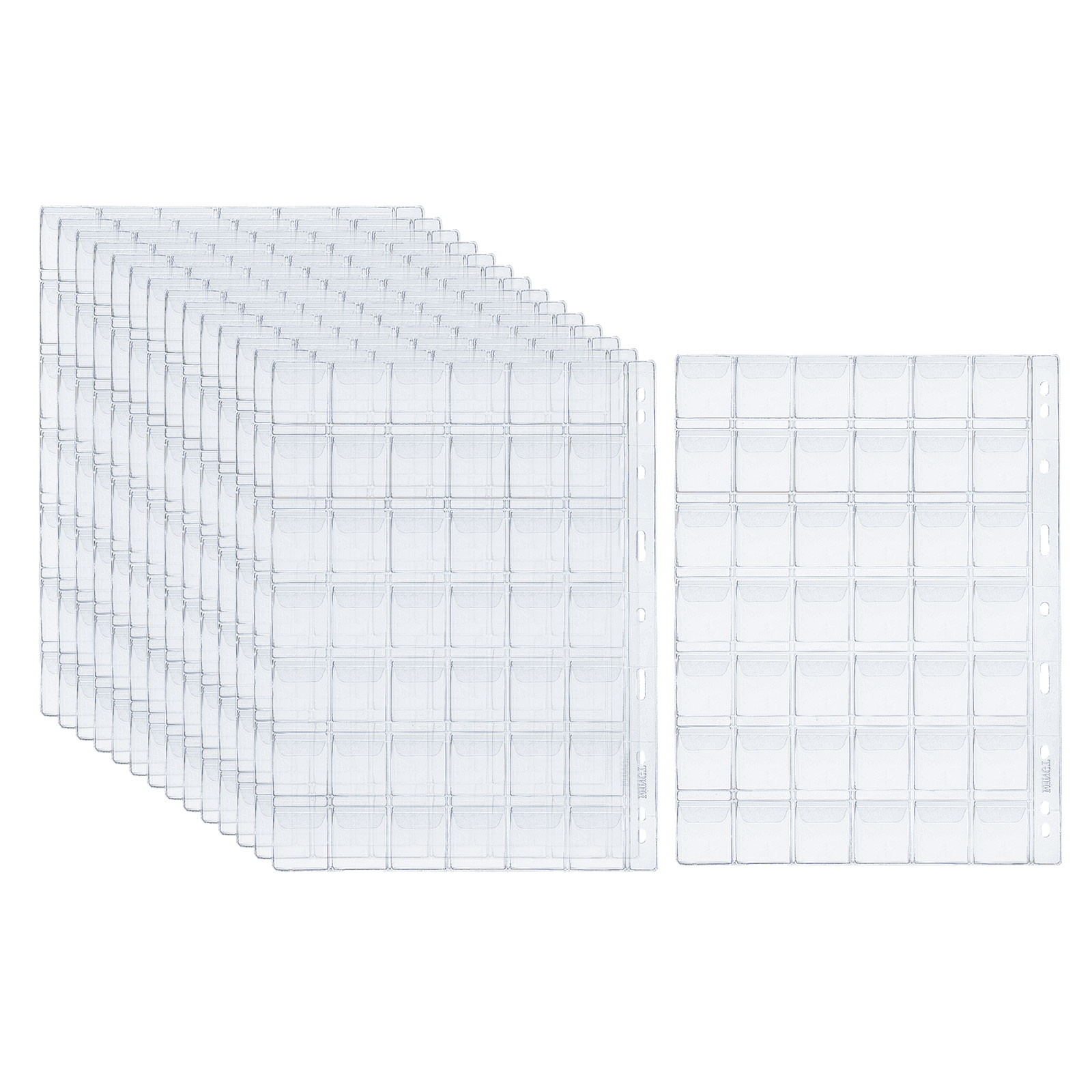 REGALWOVEN Coin Collecting Pages Coin Binder Inserts Sleeves for Coin ...