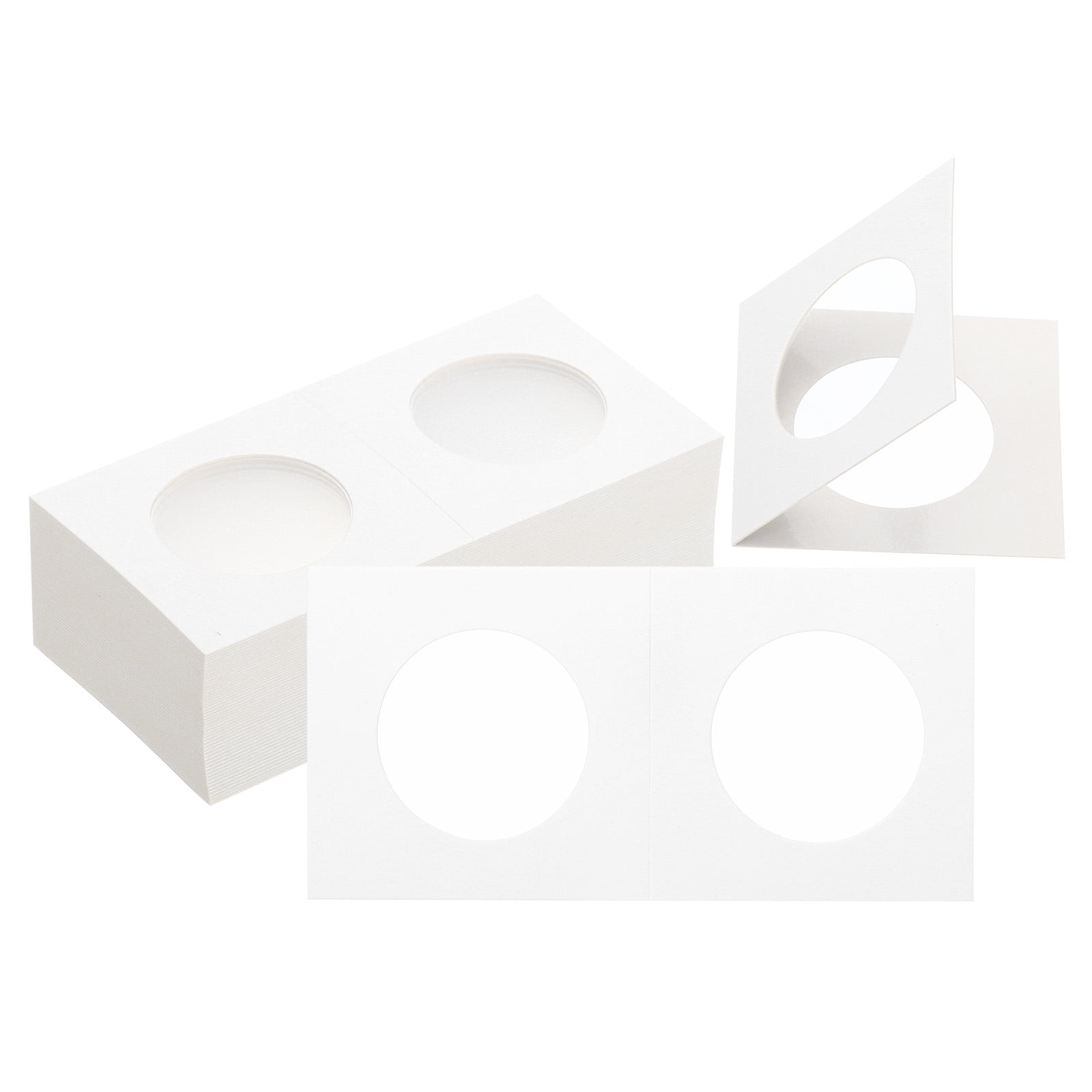 REGALWOVEN Coin Flips Cardboard Coin Holder Paper Coin Holders for Coin ...
