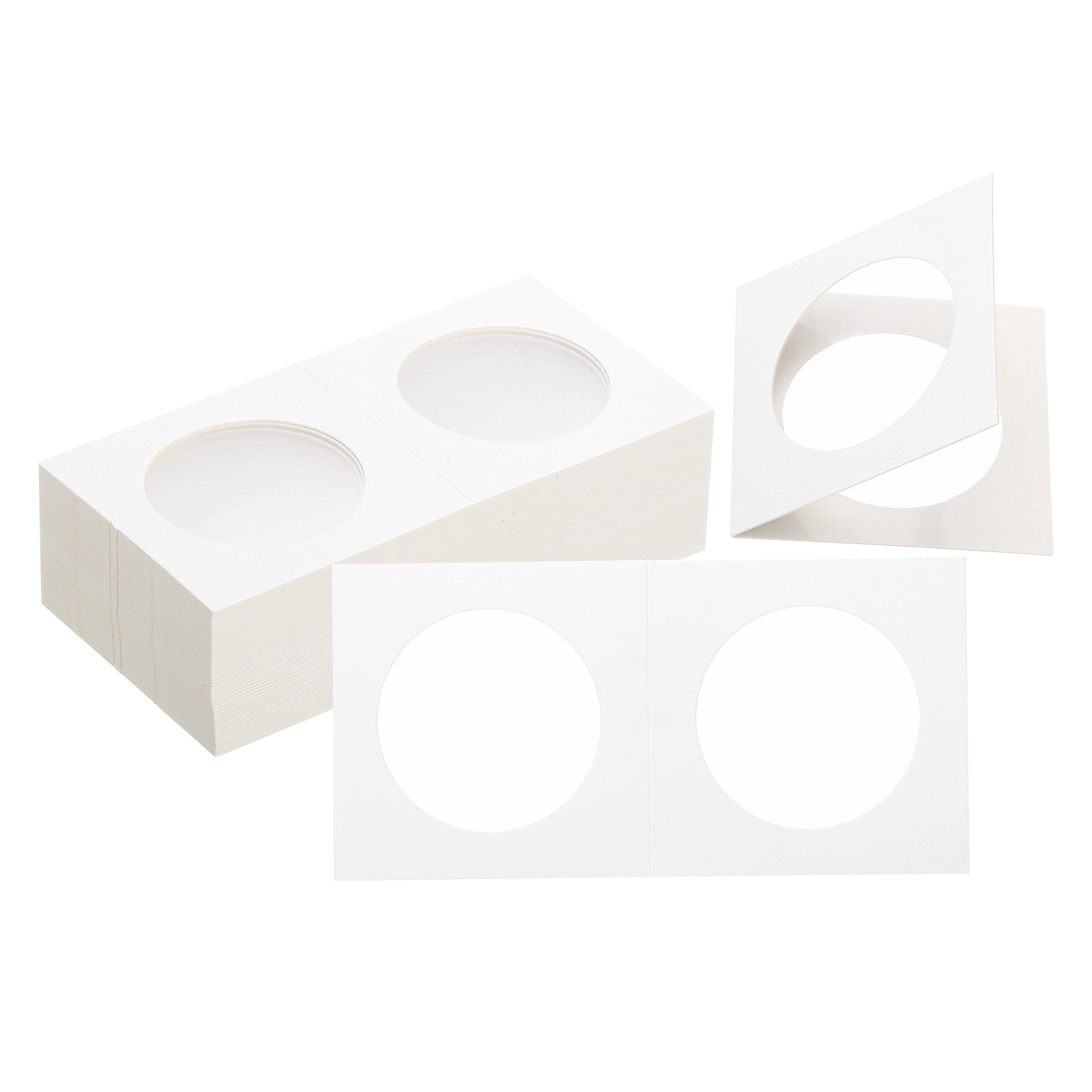 REGALWOVEN Coin Flips, Cardboard Coin Holder Paper Coin Holders for ...