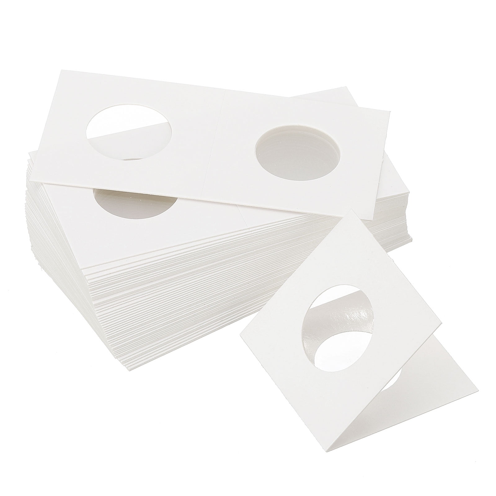 REGALWOVEN Coin Flips, Cardboard Organize Coin Holder Paper Coin ...