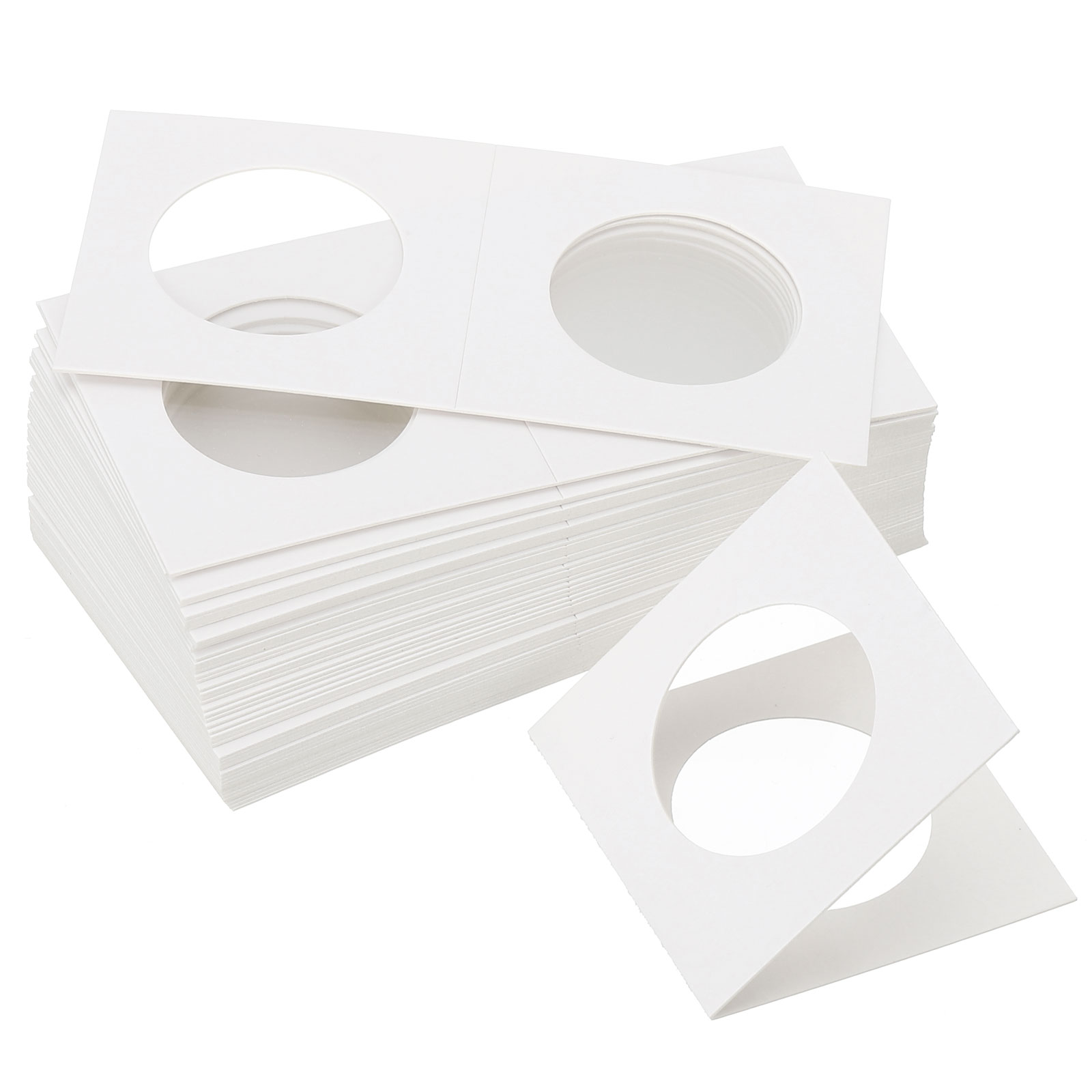 REGALWOVEN Coin Flips, Cardboard Organize Coin Holder Paper Coin ...