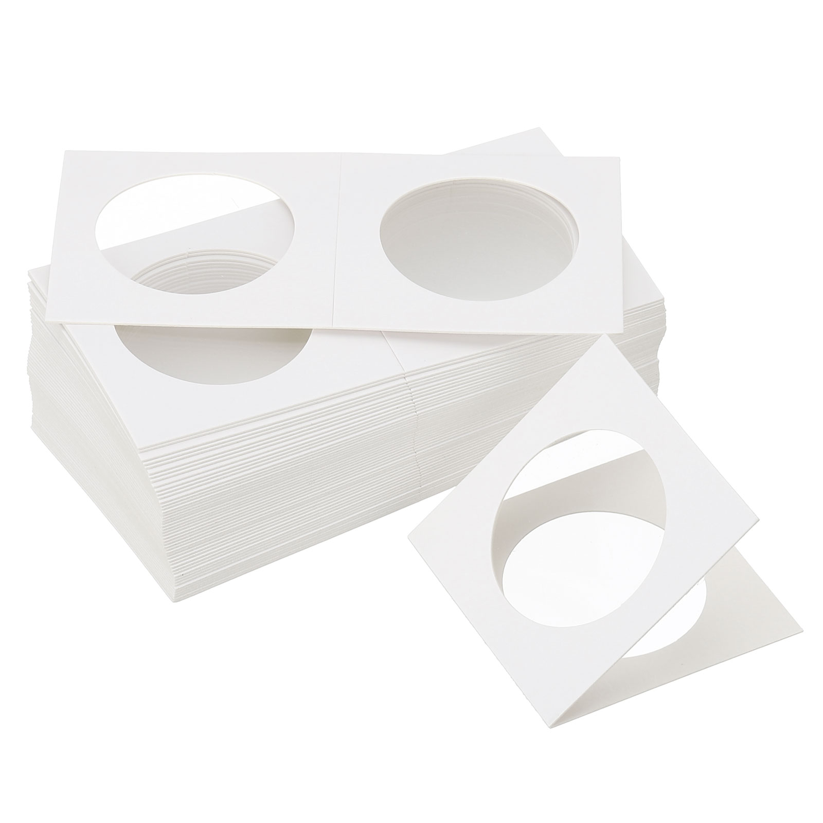 REGALWOVEN Coin Flips, Cardboard Organize Coin Holder Paper Coin ...