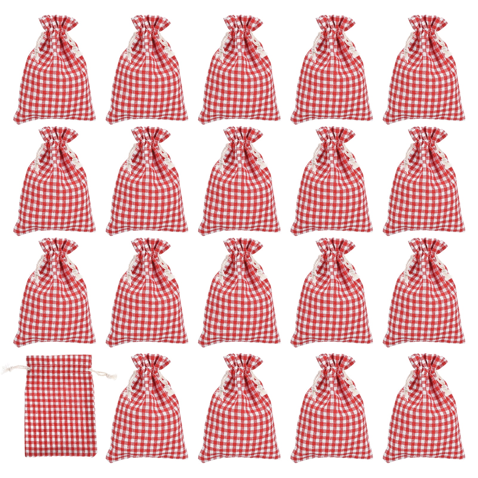 REGALWOVEN Coin Sacks Bag Bank Deposit Change Transit Bags Red ...