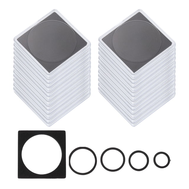 REGALWOVEN Coin Snap Holder Silver Dollar Coin Holders for Collectors ...