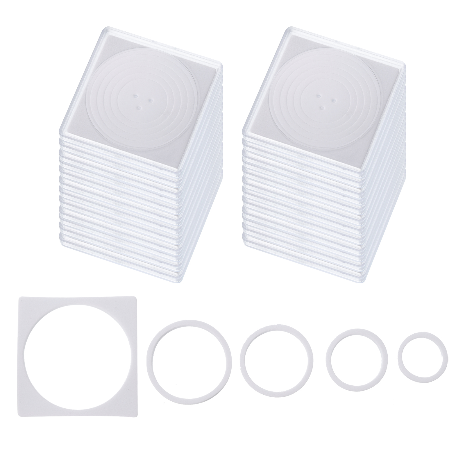 REGALWOVEN Coin Snap Holder Silver Dollar Coin Holders for Collectors ...