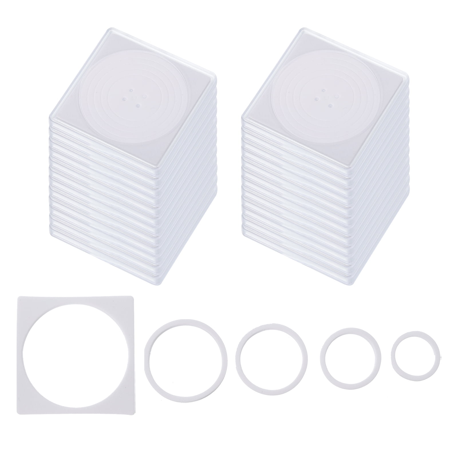 REGALWOVEN Coin Snap Holder Silver Dollar Coin Holders for Collectors ...