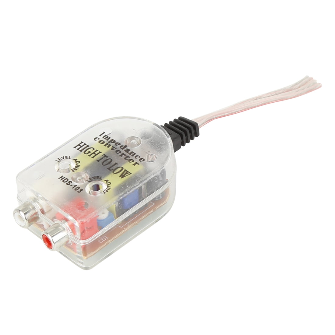 REGALWOVEN Converter Adapter Output to RCA Line Control Car High to Low ...