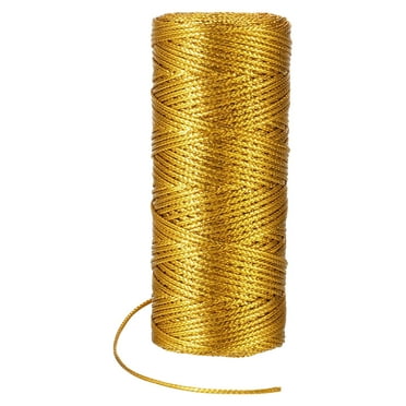 Holzlrgus 109 Yards Decorative Metallic Bakers Twine, Gold String ...