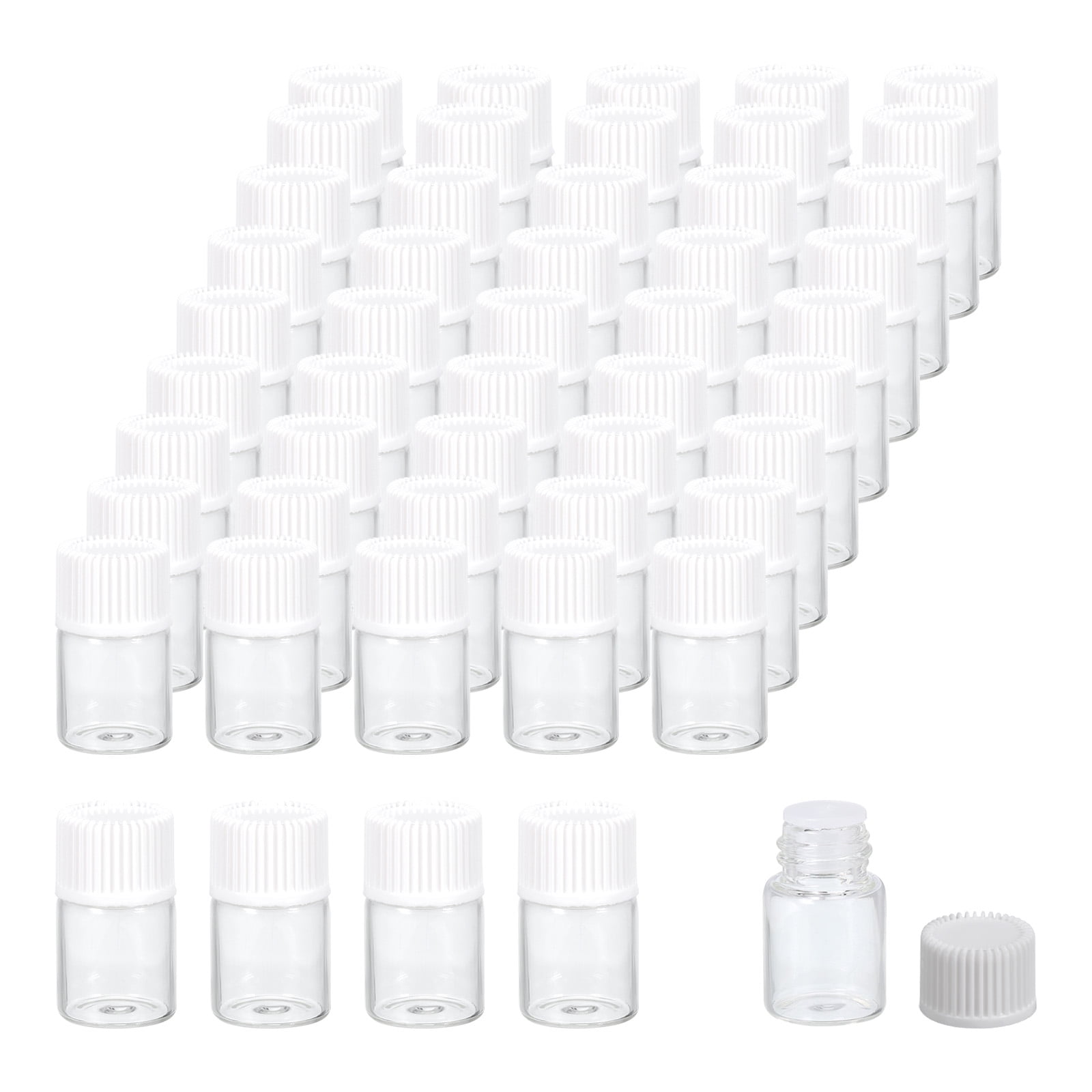 REGALWOVEN Essential Oil Bottles, Glass Bottles with Orifice Reducer ...