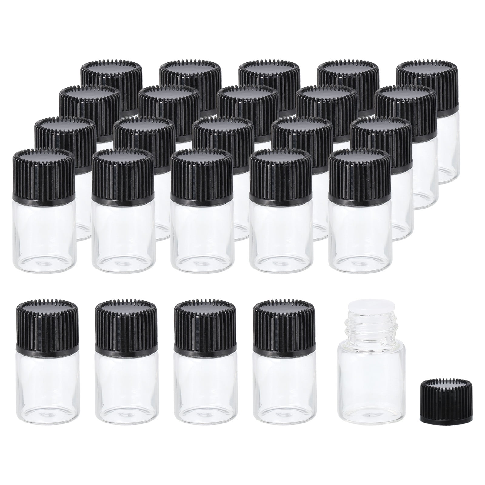 REGALWOVEN Essential Oil Bottles Glass Bottles with Orifice Reducer for ...