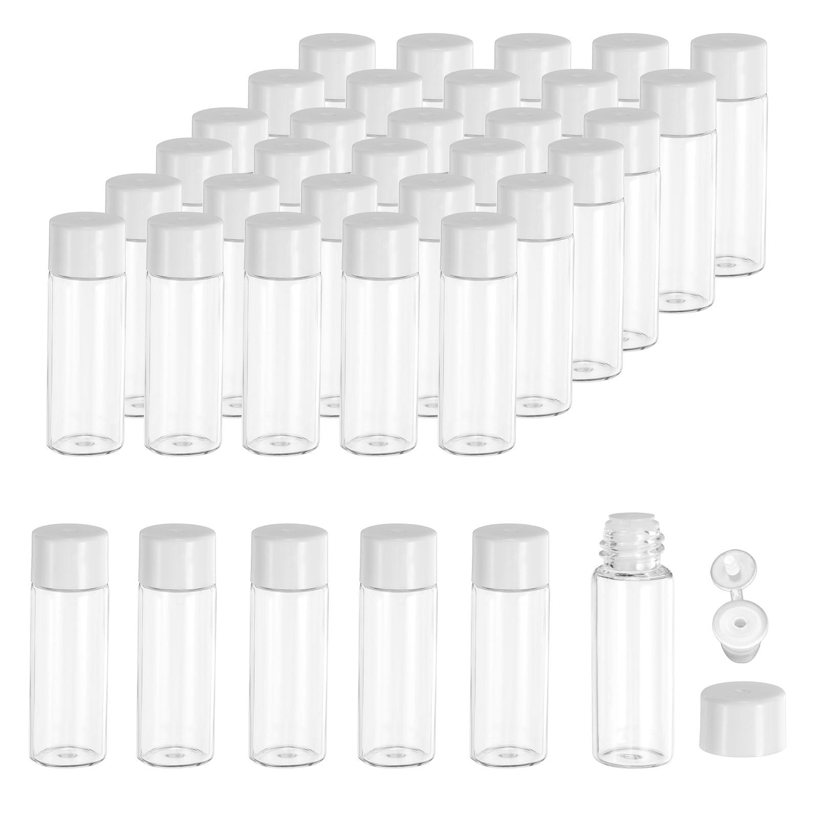 REGALWOVEN Essential Oil Bottles Glass with Orifice Reducer Sample Vial ...