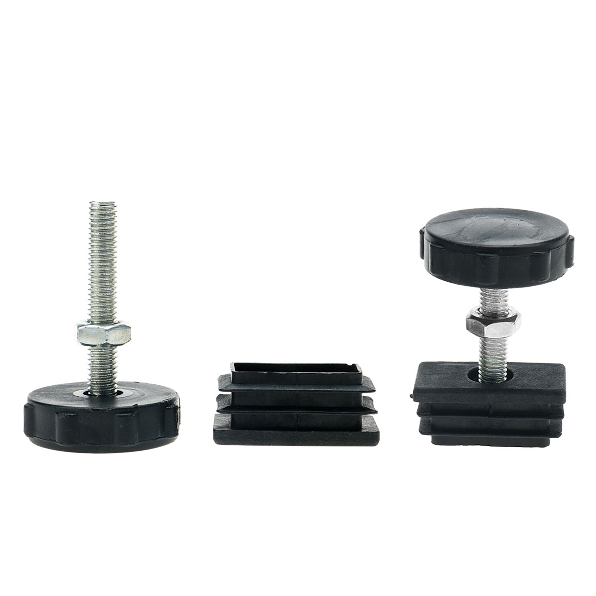 REGALWOVEN Leveling Feet 20 x 40mm Rectangle Insert Adjustable Leveler ...