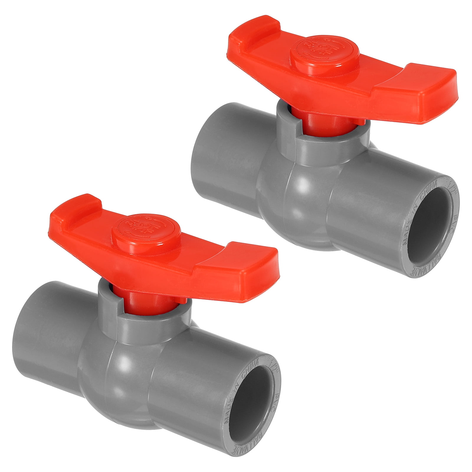 REGALWOVEN PVC Ball Valve, Socket Type Shut-off Valve with Easy to ...