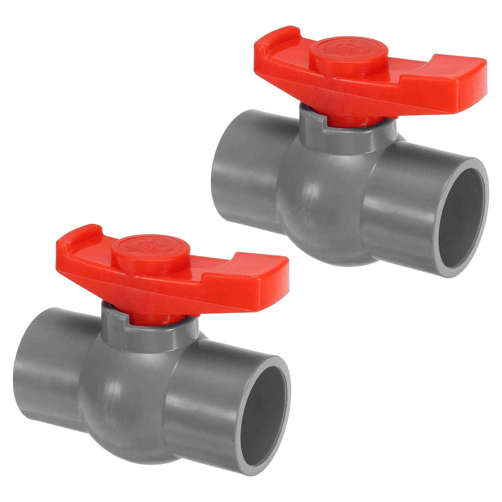 Uxcell Ball Valve, Socket Type Shut-off Valve with Easy to Rotate ...