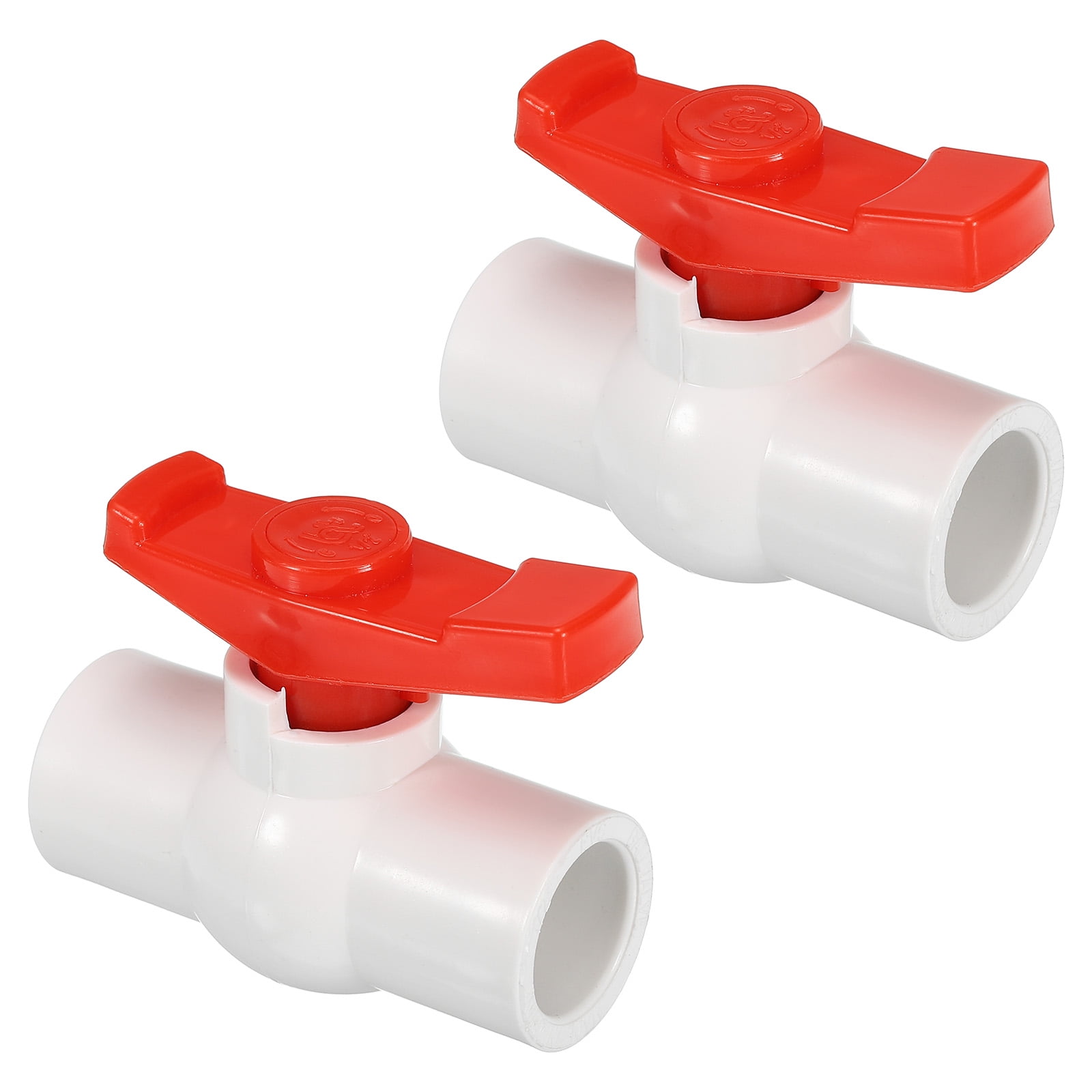 Uxcell Ball Valve, Socket Type Shut-off Valve with Easy to Rotate ...
