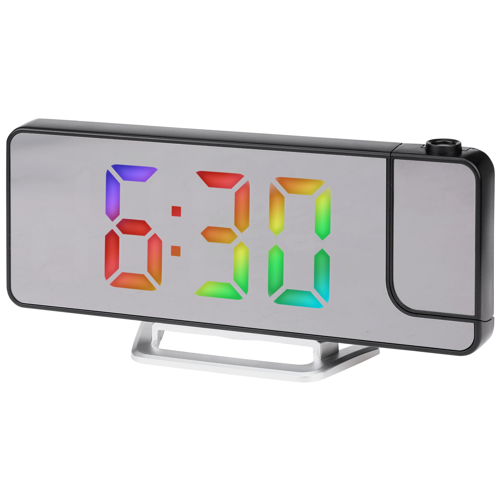 REGALWOVEN Projection Alarm Clocks with Big Numbers Temperature Display ...