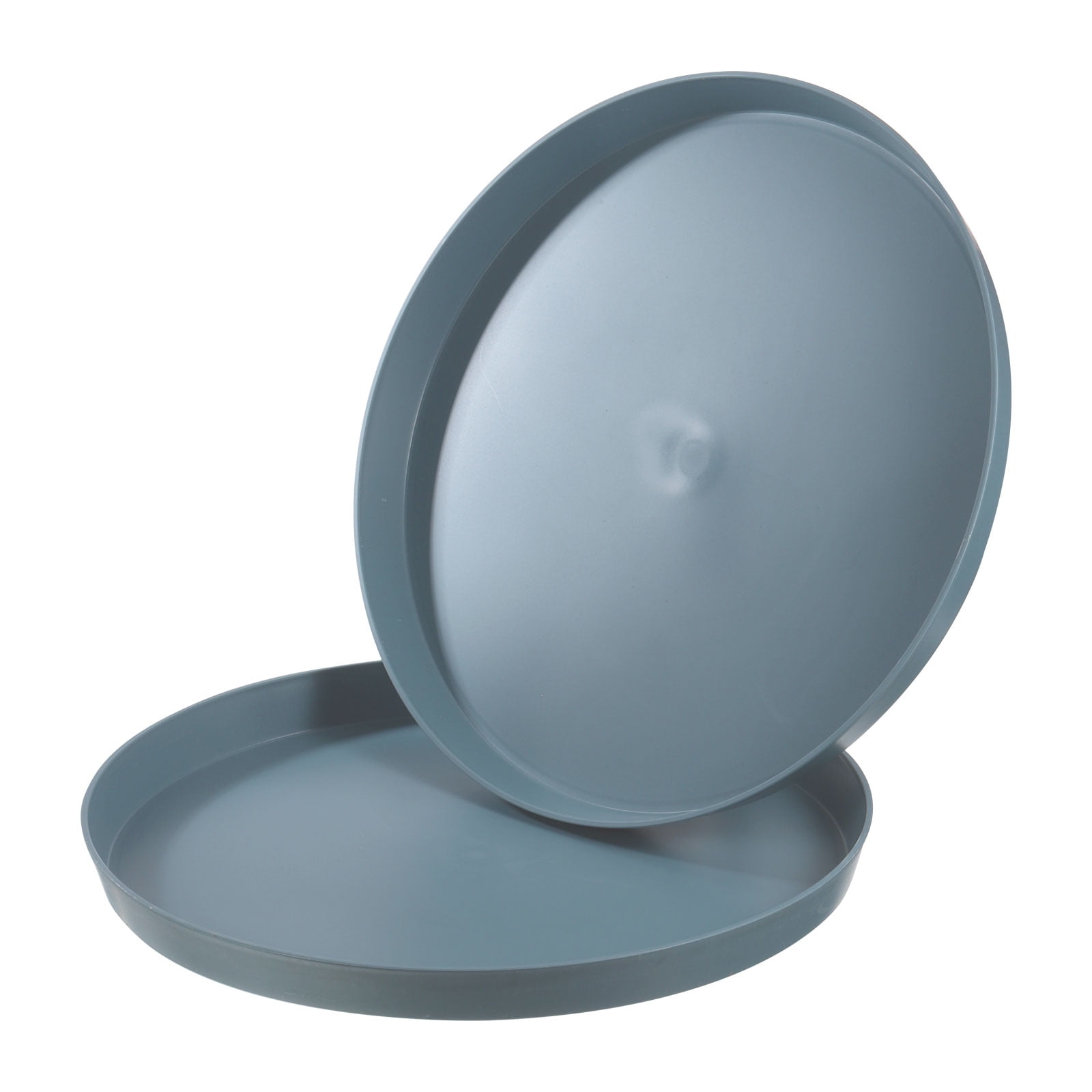 REGALWOVEN Restaurant Serving Trays, Round Non-Slip Food Service Tray ...