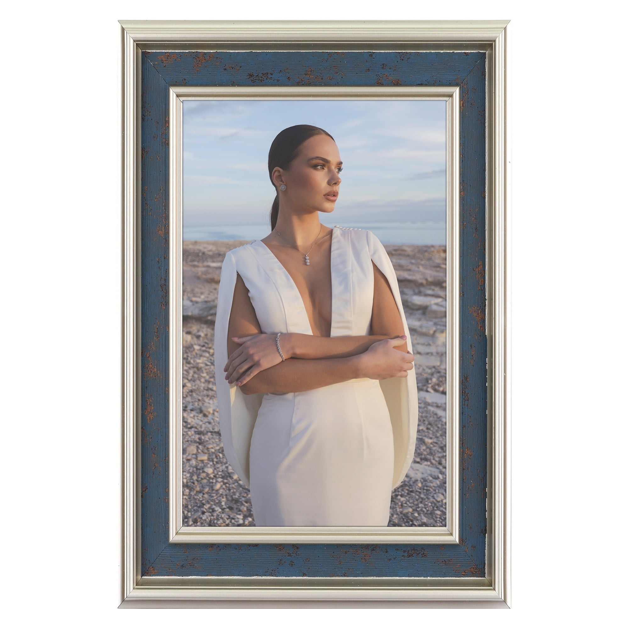 REGALWOVEN Retro Picture Frame for Tabletop Display and Photo Frames ...