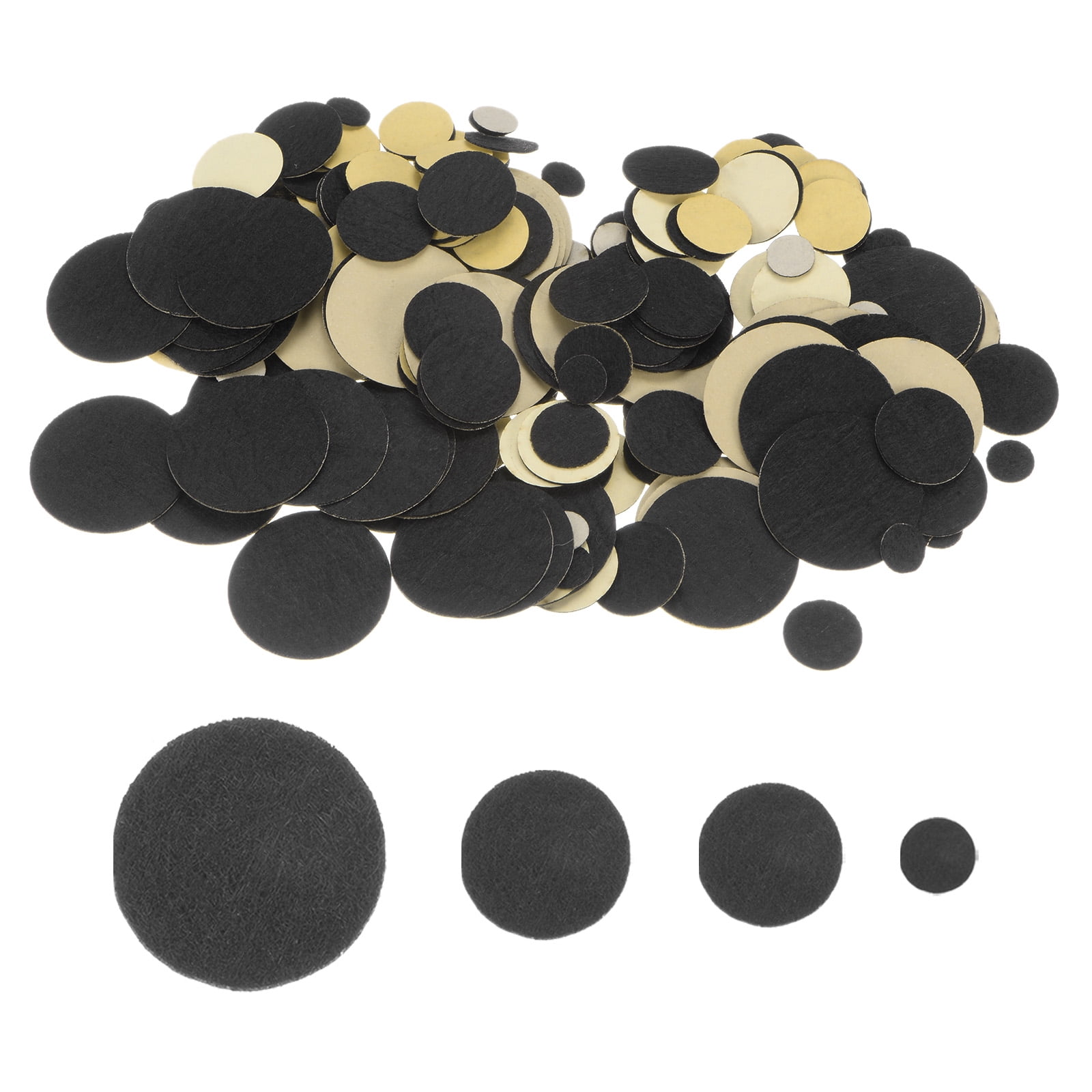 REGALWOVEN Round Adhesive Felt Circles Set, Pre Cut Felt Craft Stickers ...
