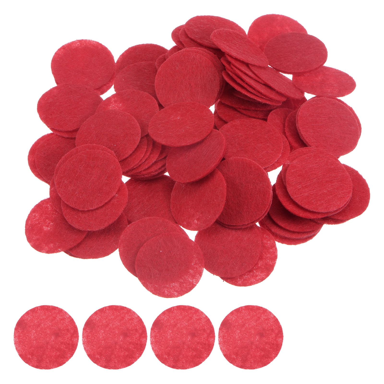 REGALWOVEN Round Felt Circles Pre Cut Felt Craft Pads Non-Woven Mini ...
