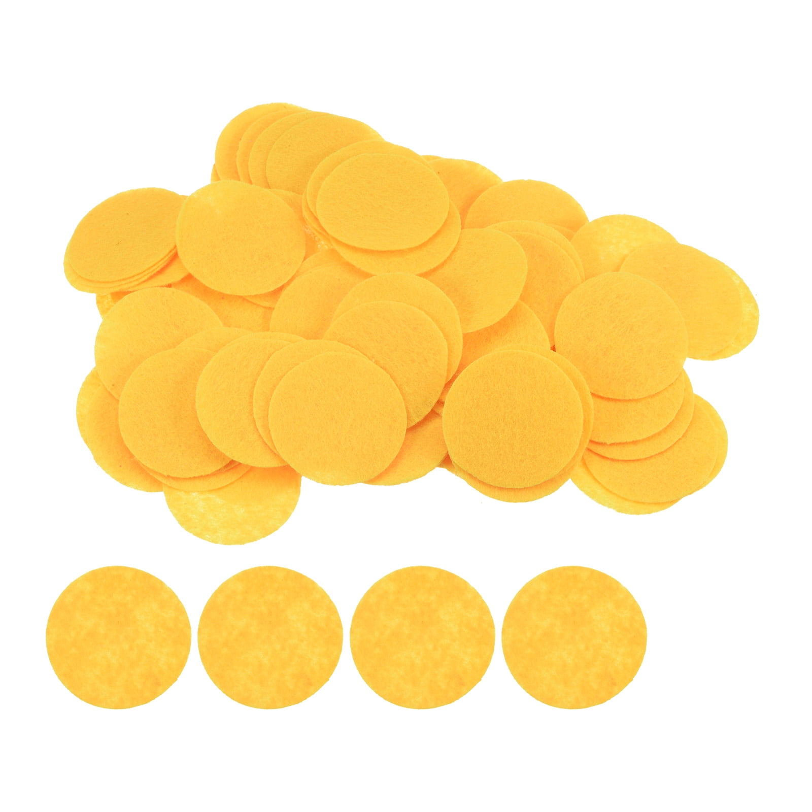 REGALWOVEN Round Felt Circles Pre Cut Felt Craft Pads Non-Woven Mini ...