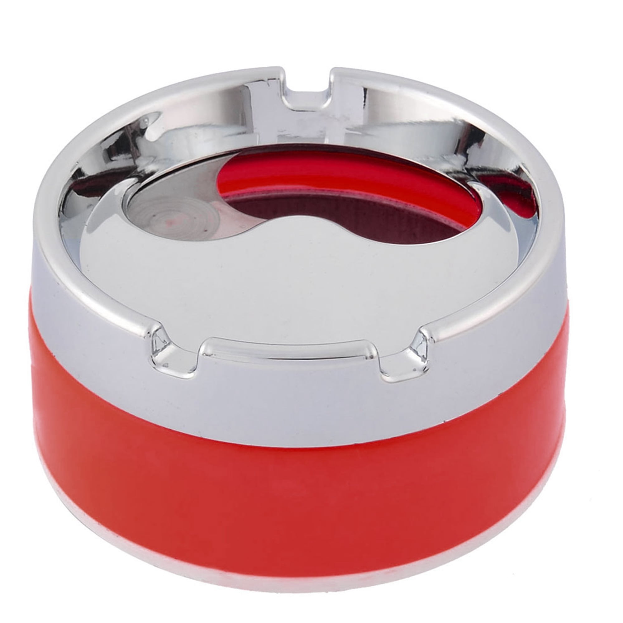 REGALWOVEN Round Wind Resistant Closable Vehicles Car Ashtray Ash ...