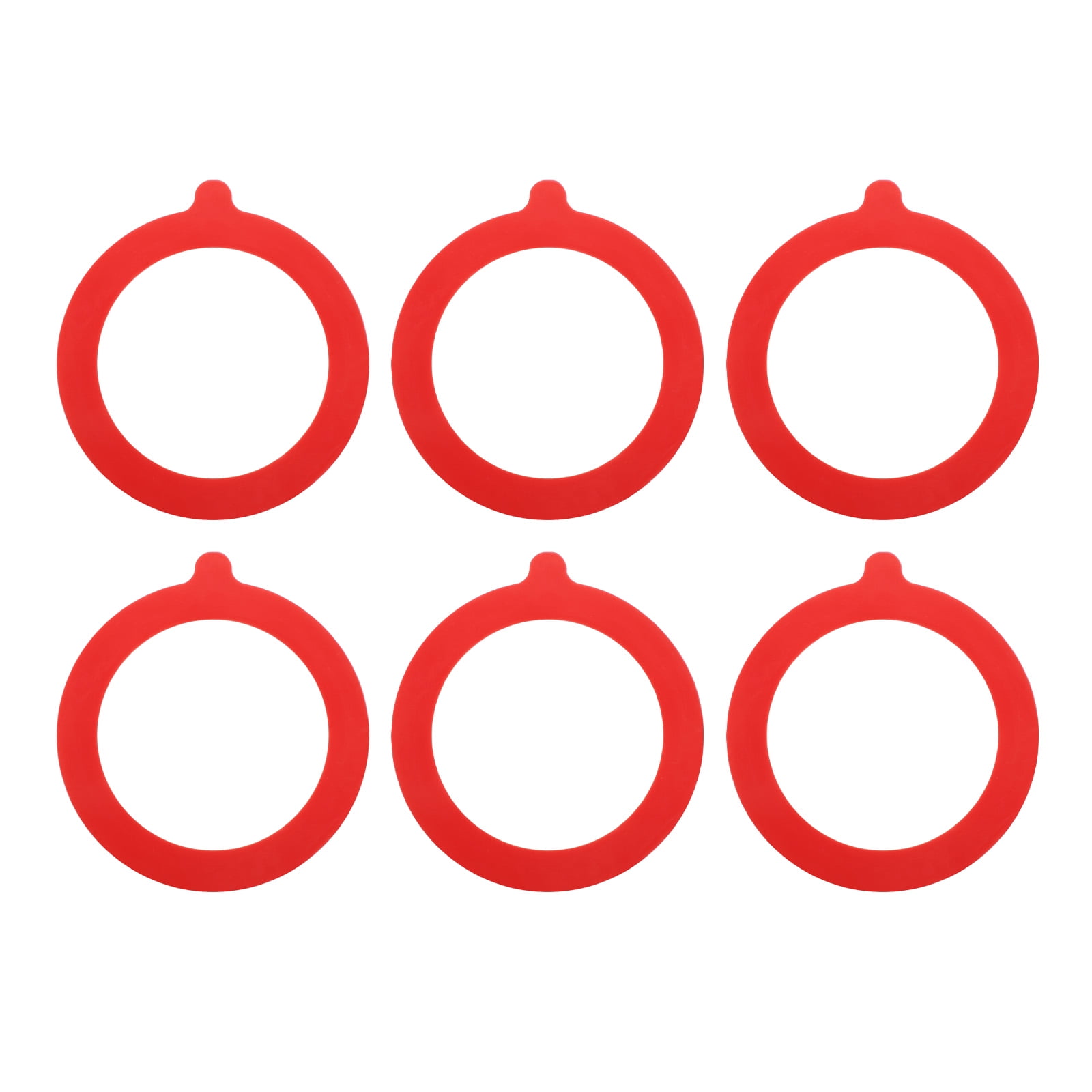 REGALWOVEN Rubber Seals for Glass Jars, Leak-Proof Silicone Gasket ...