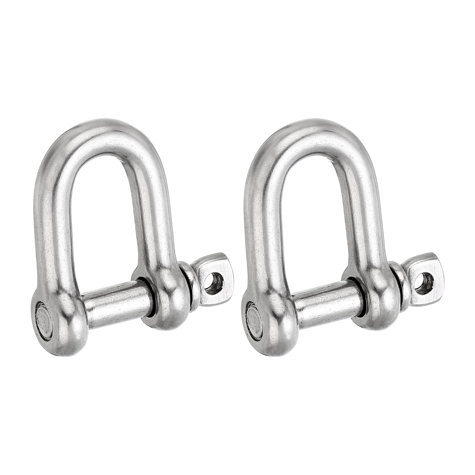 REGALWOVEN Screw Pin Shackle M4 5/32" 176lbs, 2 Pack 304 Stainless ...