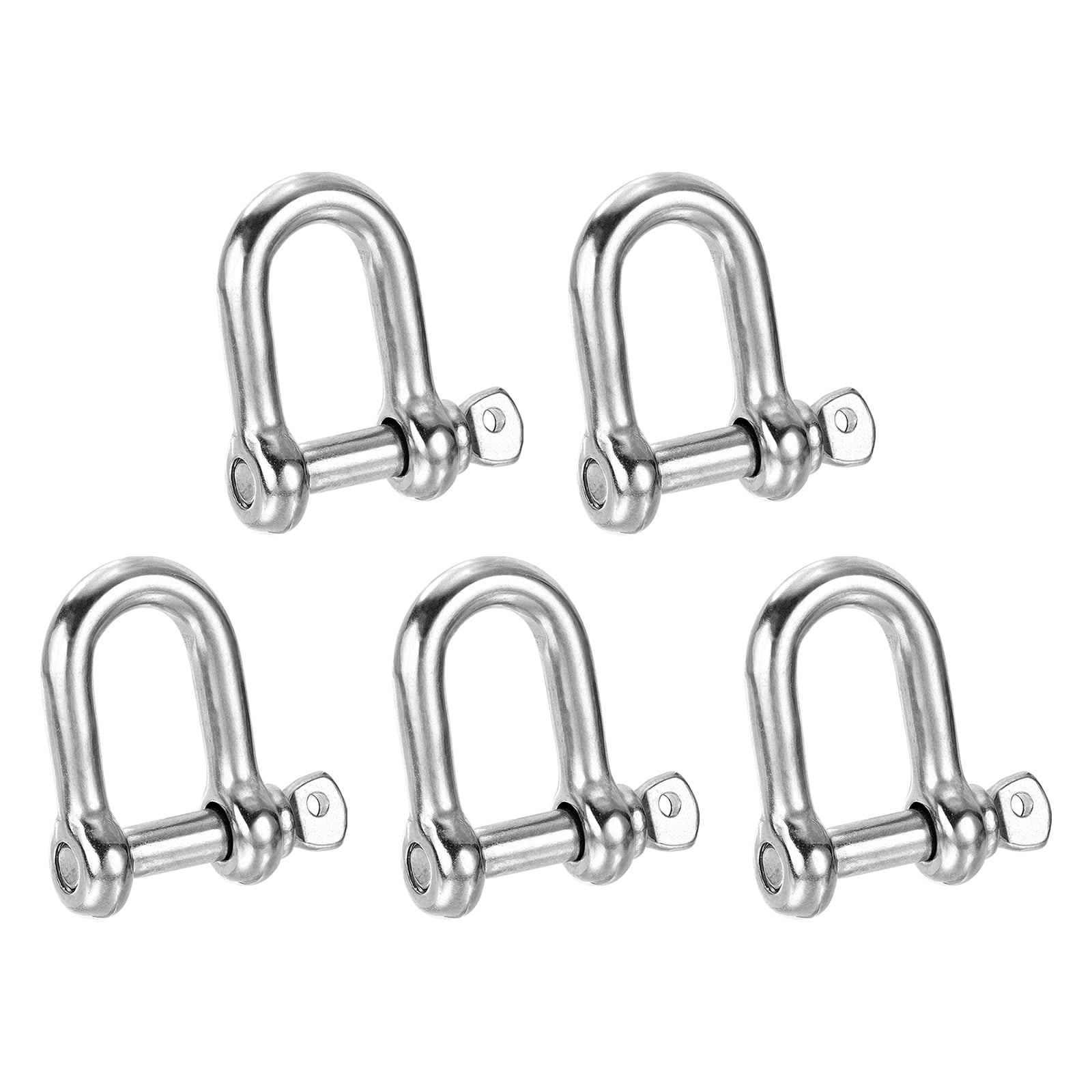 REGALWOVEN Screw Pin Shackle M5 3/16" 220lbs, 8 Pack 304 Stainless ...