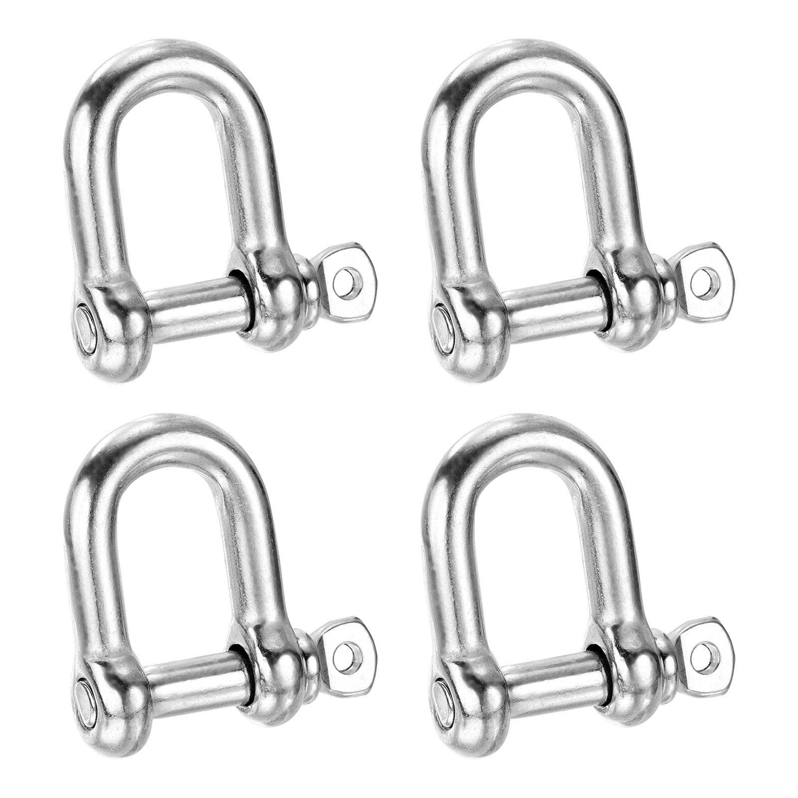 REGALWOVEN Screw Pin Shackle M5 3/16" 220lbs, 8 Pack 304 Stainless ...