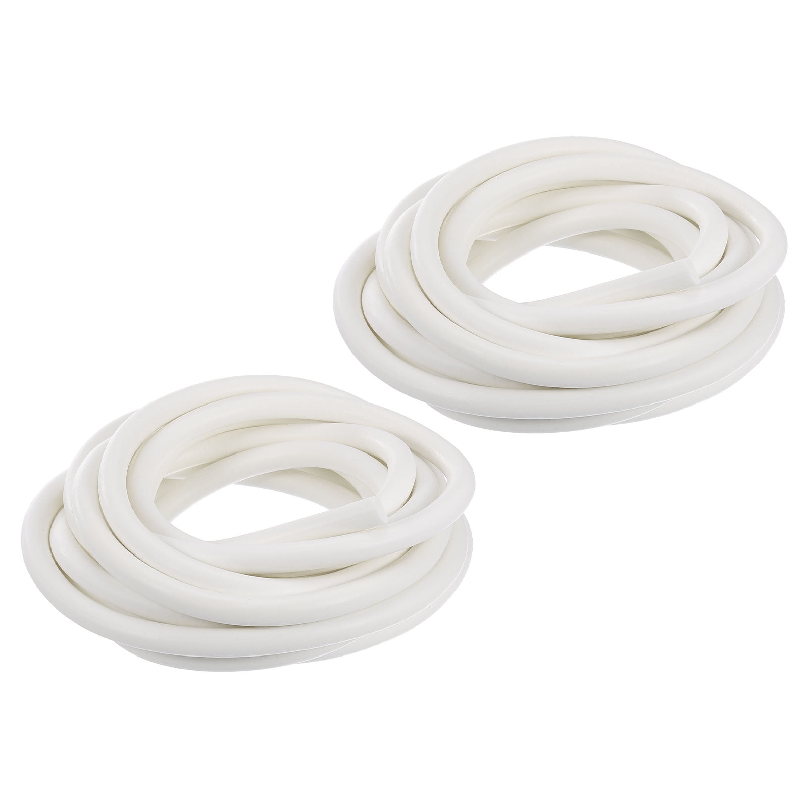 REGALWOVEN Silicone Foam Seal Strip, Long Round Solid Weather Stripping ...