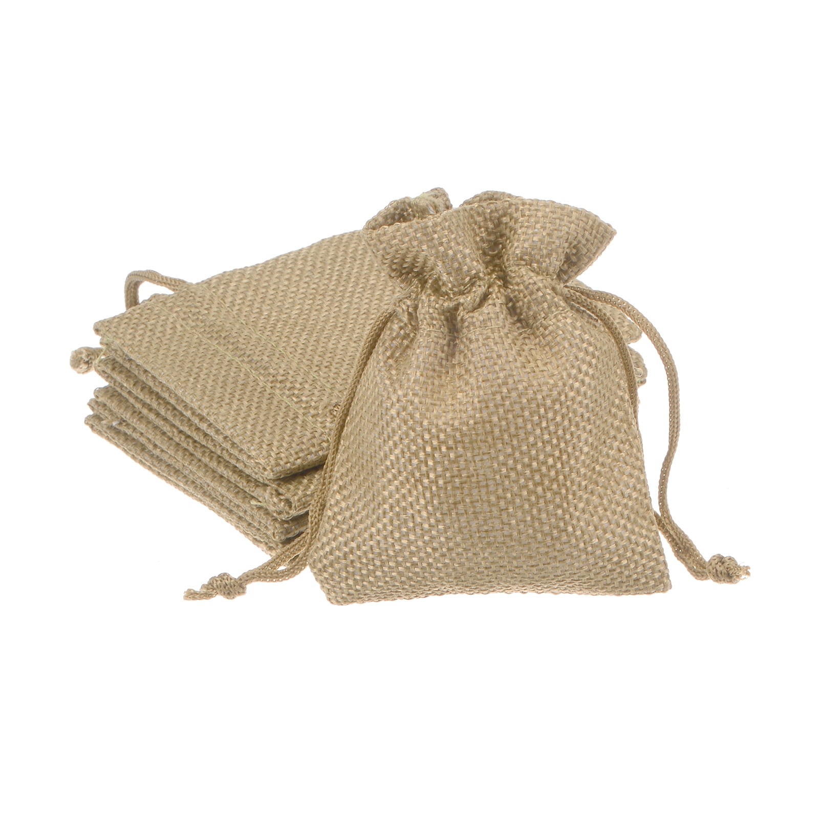 REGALWOVEN Small Burlap Bags with Drawstring, Jewelry Pouches for ...