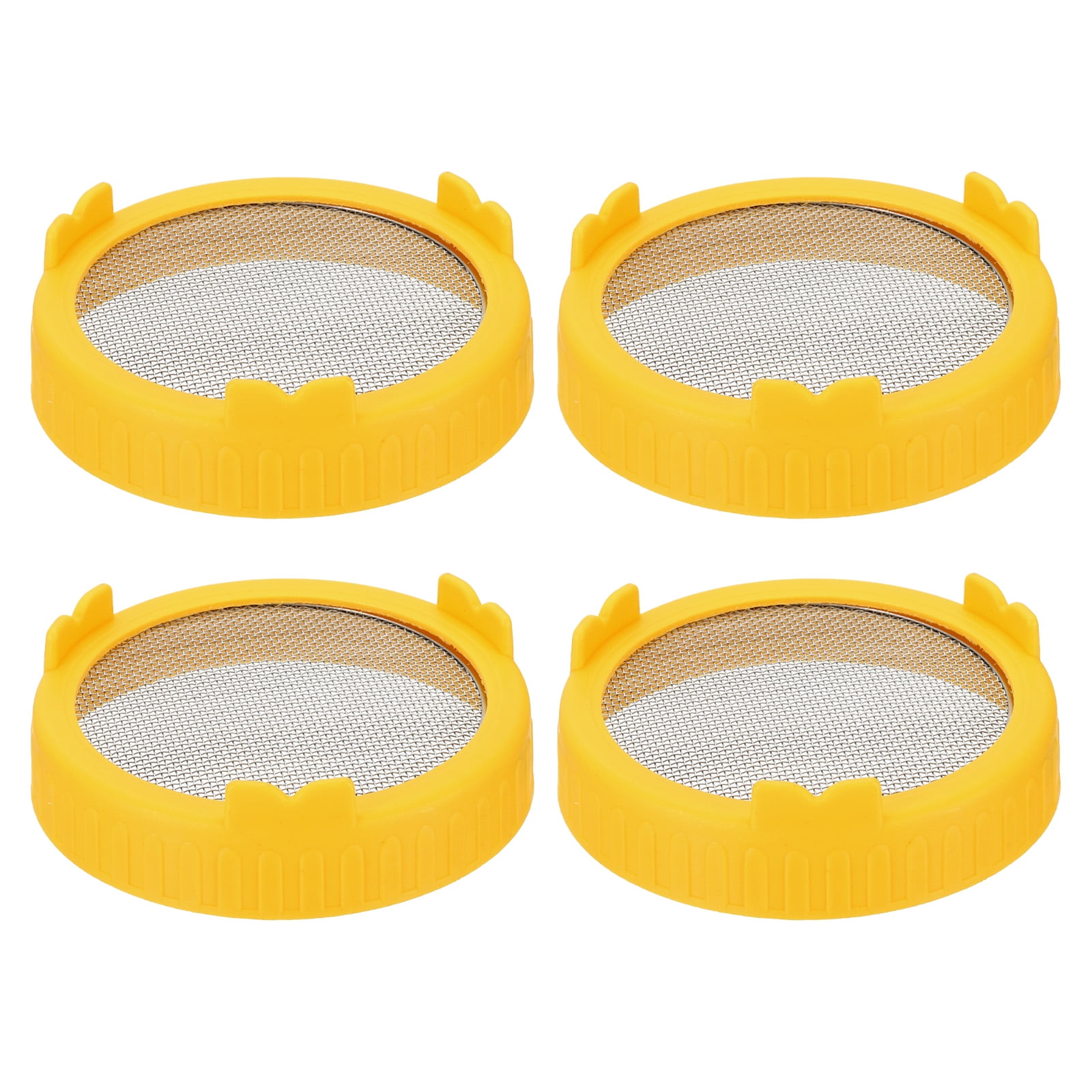 REGALWOVEN Sprouting Lids for Jar, Stainless Steel Mesh Wide Mouth Cap ...