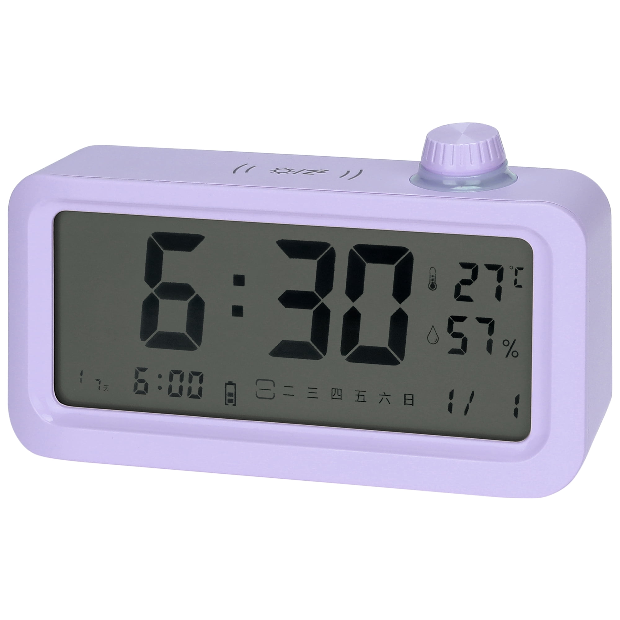 REGALWOVEN Triple Digital Alarm Clock with Big Numbers Display ...