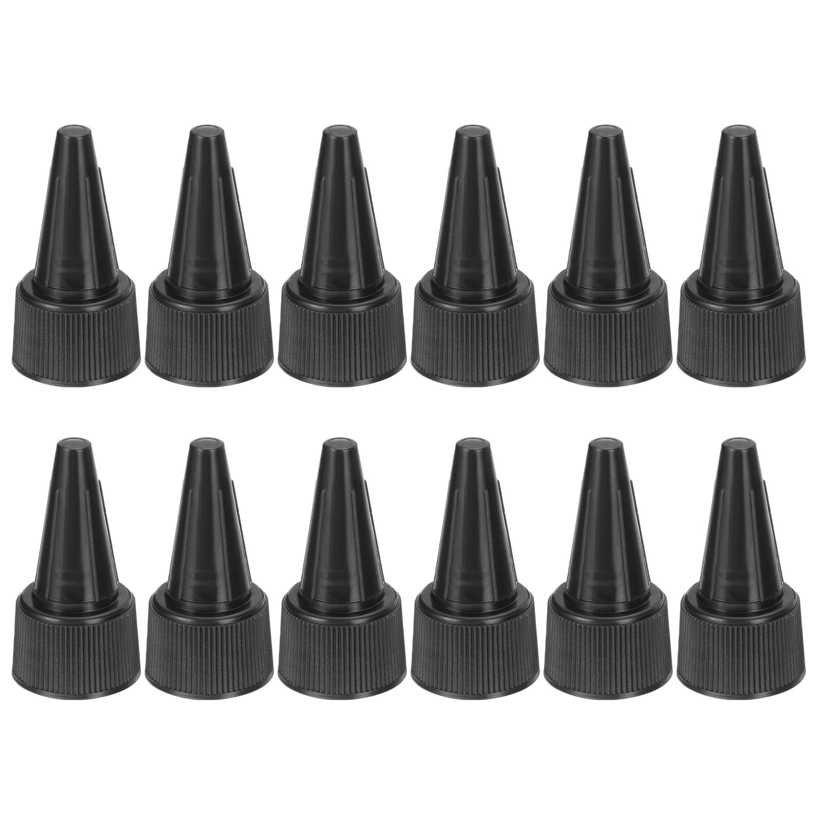 REGALWOVEN Twist Bottle Caps, Plastic Ribbed Edge Squeeze Bottle ...