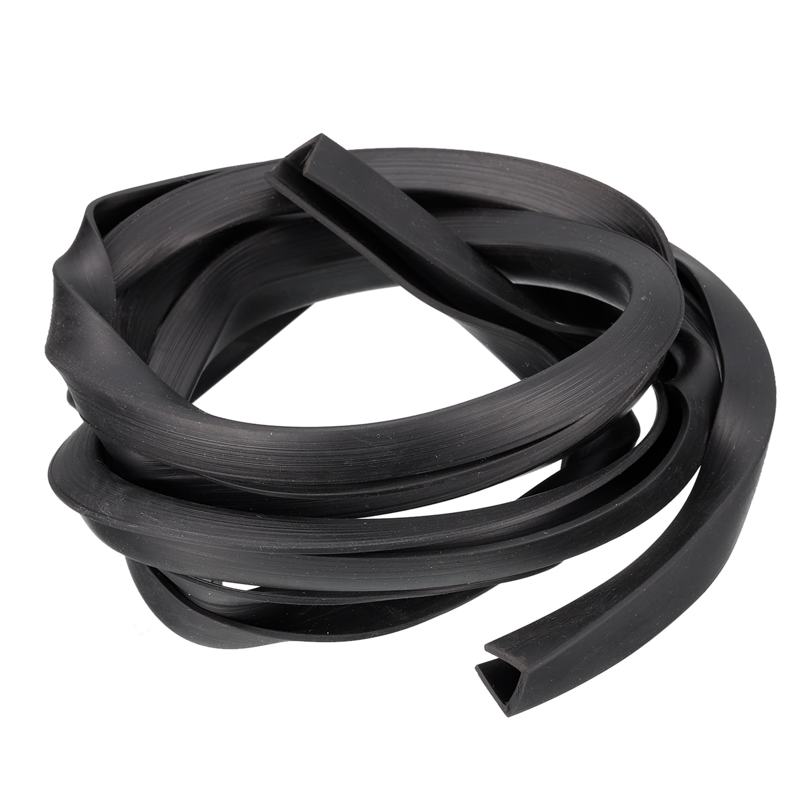 REGALWOVEN U Channel Edge Trim, Rubber Guard Seal Strip Edge Protector ...
