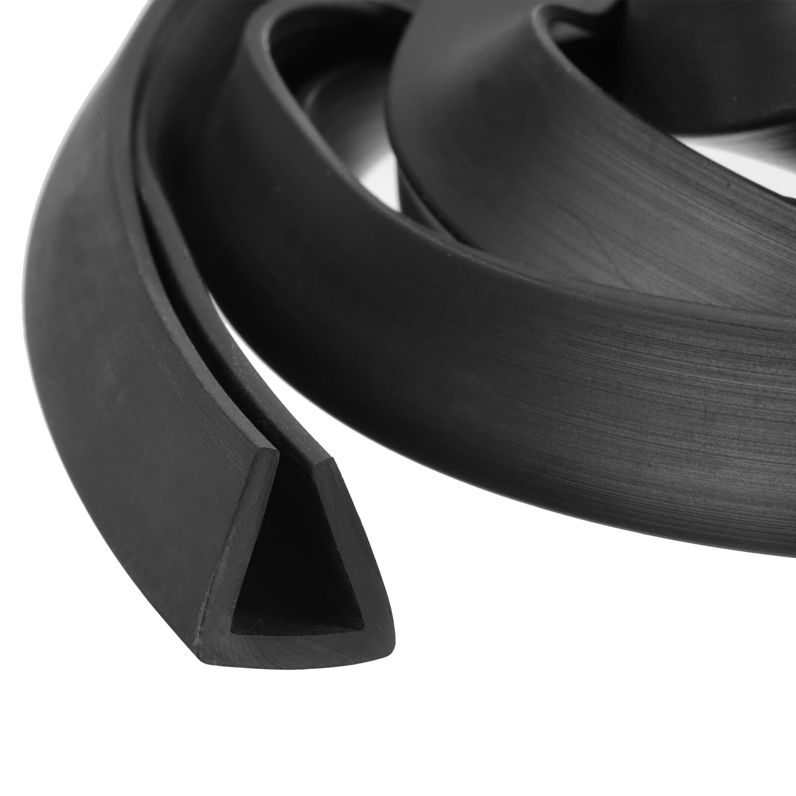 REGALWOVEN U Channel Edge Trim, Rubber Guard Seal Strip Edge Protector ...