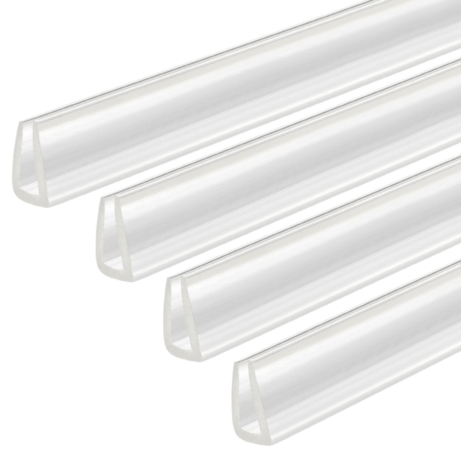 REGALWOVEN U Channel Edge Trim, Rubber Guard Seal Strip Edge Protectors ...