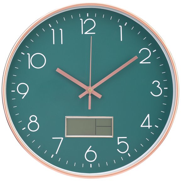 Wall Temperature Clocks