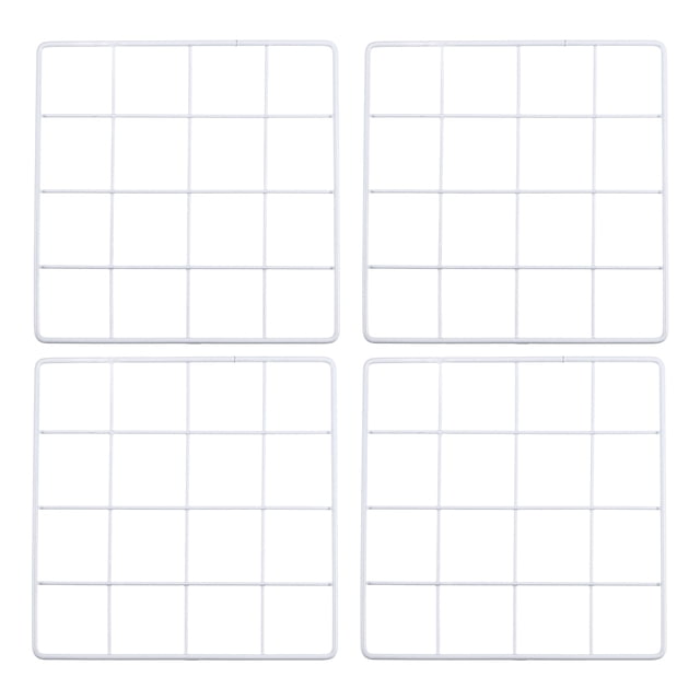 REGALWOVEN Wall Grid Panel,Metal Wire Photo Wall Decorative Grid for ...
