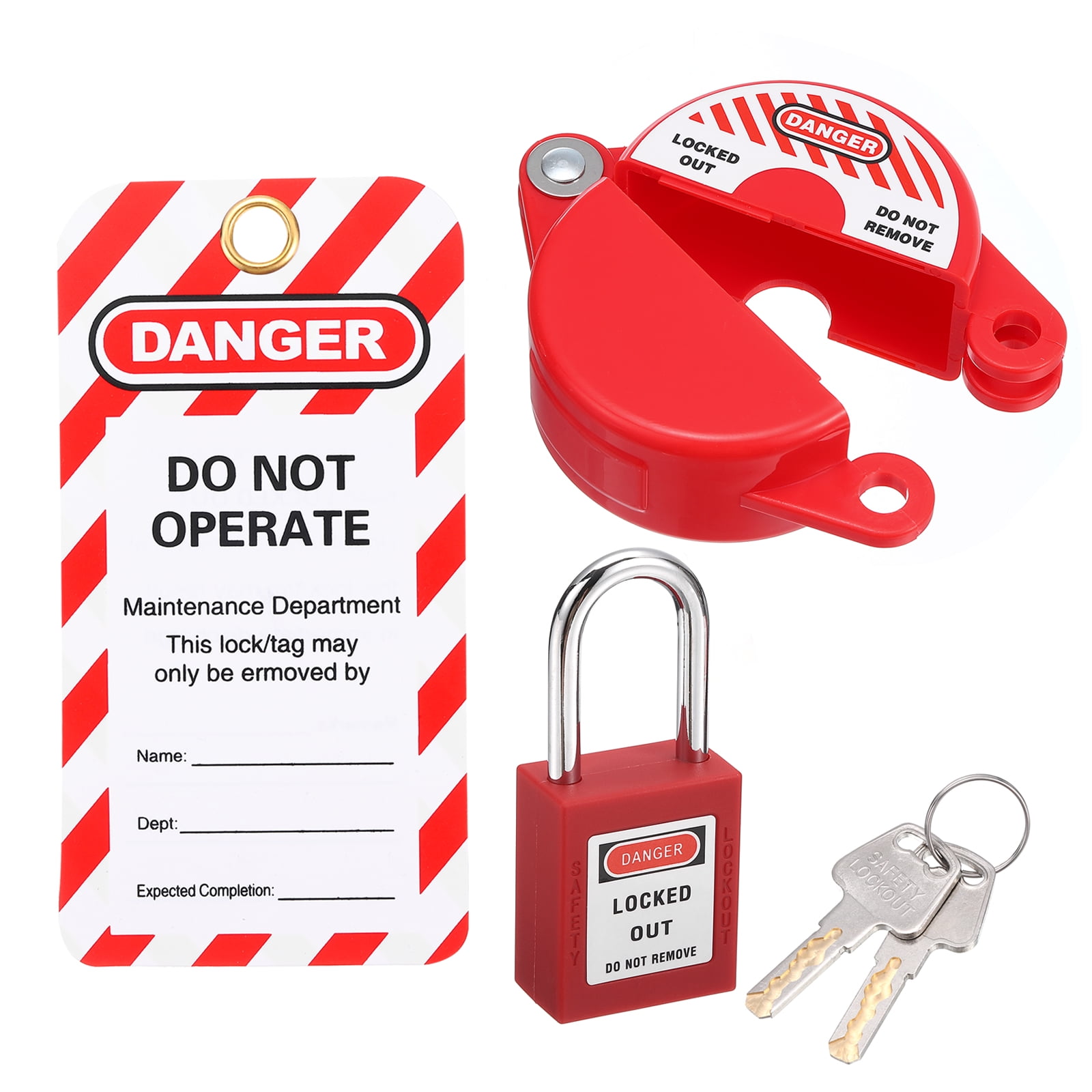 REGALWOVEN Water Spigot Lock, Gate Valve Lockout Device Outdoor Faucet ...