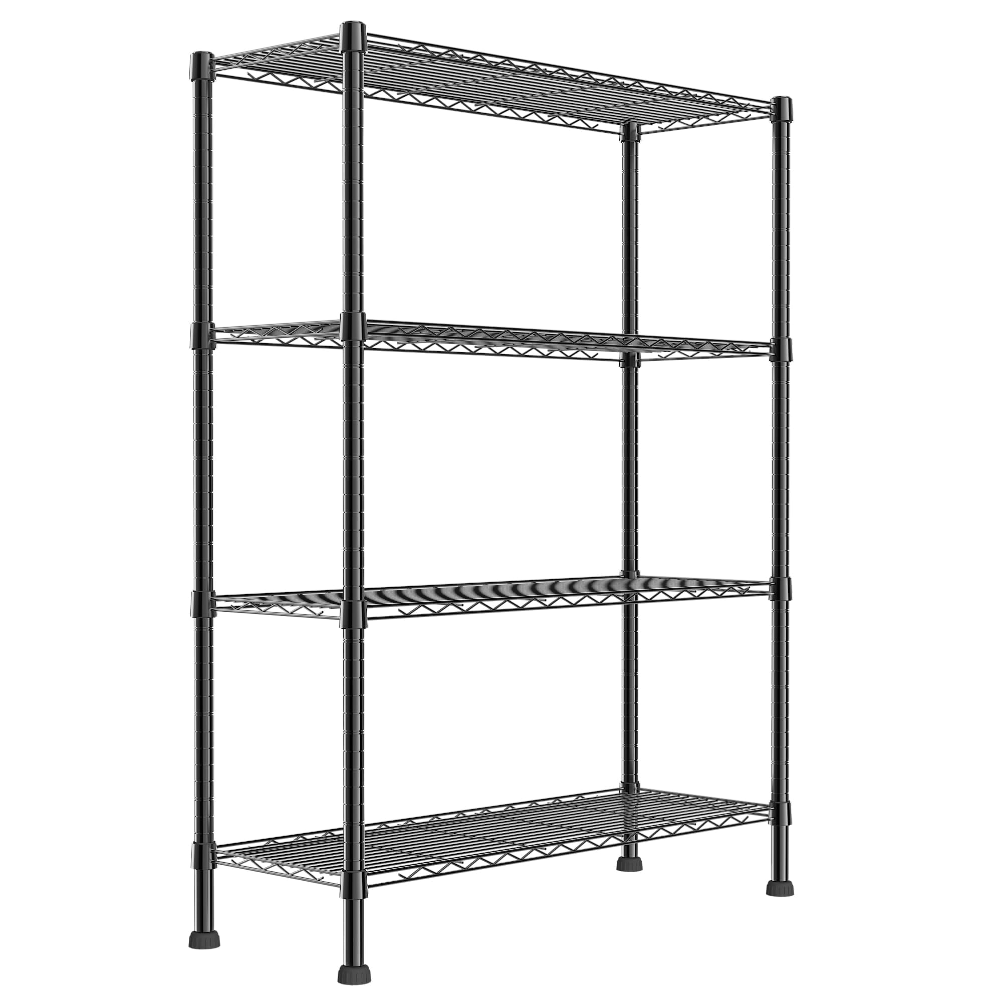 REGILLER 4-Wire Shelving Metal Storage Rack Adjustable Shelves,Standing ...