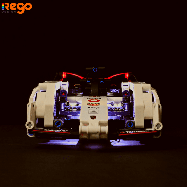 REGO DESIGN Led Lighting Kit for Lego Technic 42137 Formula E Porseche ...