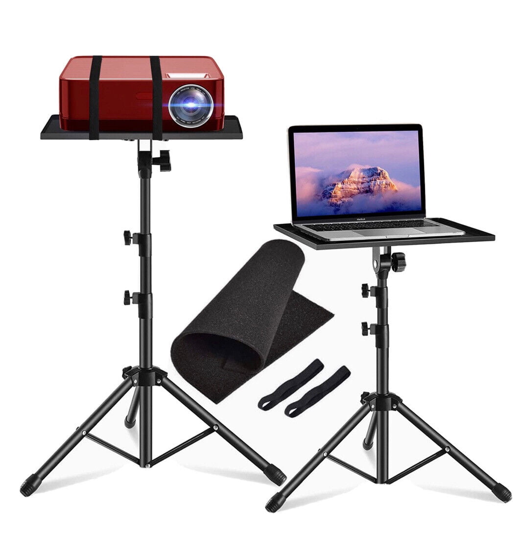 Portable Projector Holder Tripod Stand with Tray for Laptop/Camera ...